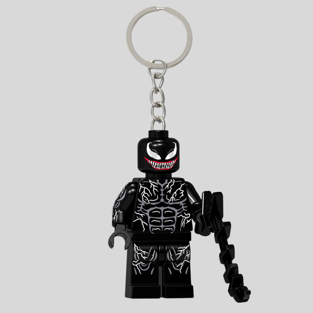 GANTUNGAN Venom LEGO Keychain | Lego Venom Keychain | Marvel Series ...