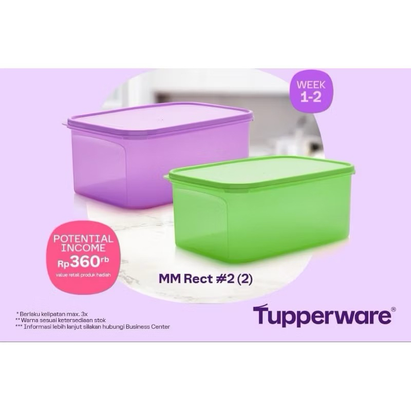 Original!!! Modular Mates Rectangular || Mm Recta || Storage Containers ...
