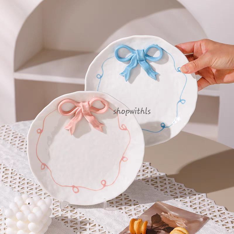 Coquette Plate/Korean Style Aesthetic Plate/Vintage Plate/Aesthetic ...