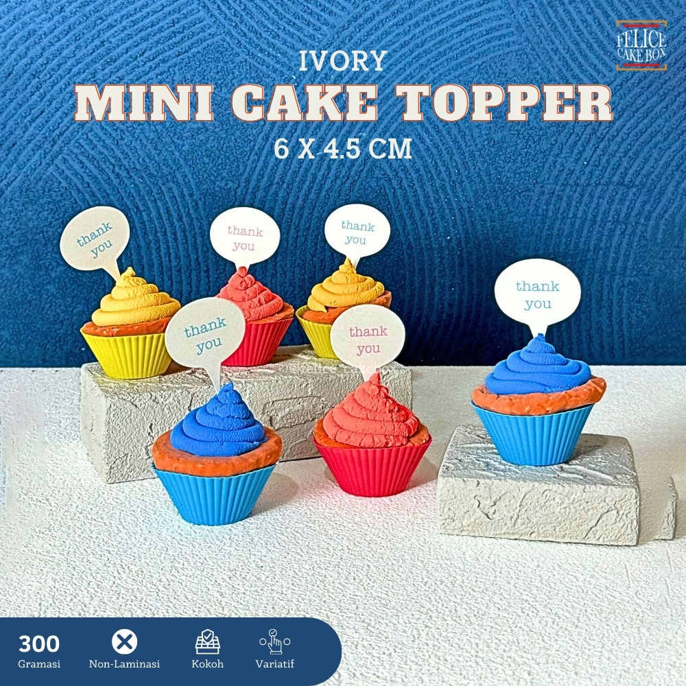 Round CAKE TOPPER / MINI CAKE TOPPER ROUND / OVAL CAKE TOPPER / CUTE ...