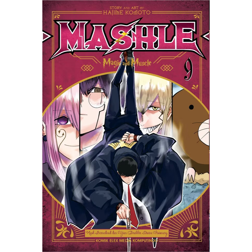 Mashle Comics: Magic and Muscle Vol. 1/2/3/4/5/6/7/8/9 | Shopee Malaysia