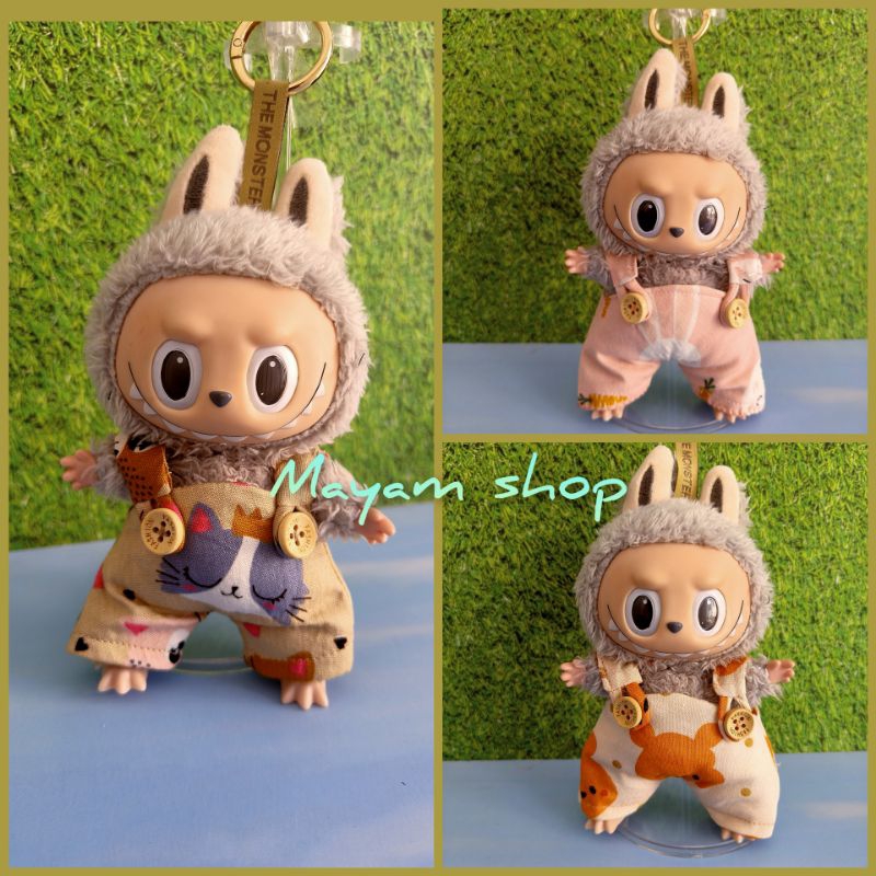 Labubu doll clothes, frog dresses, pumpkin doll clothes suits | Shopee ...