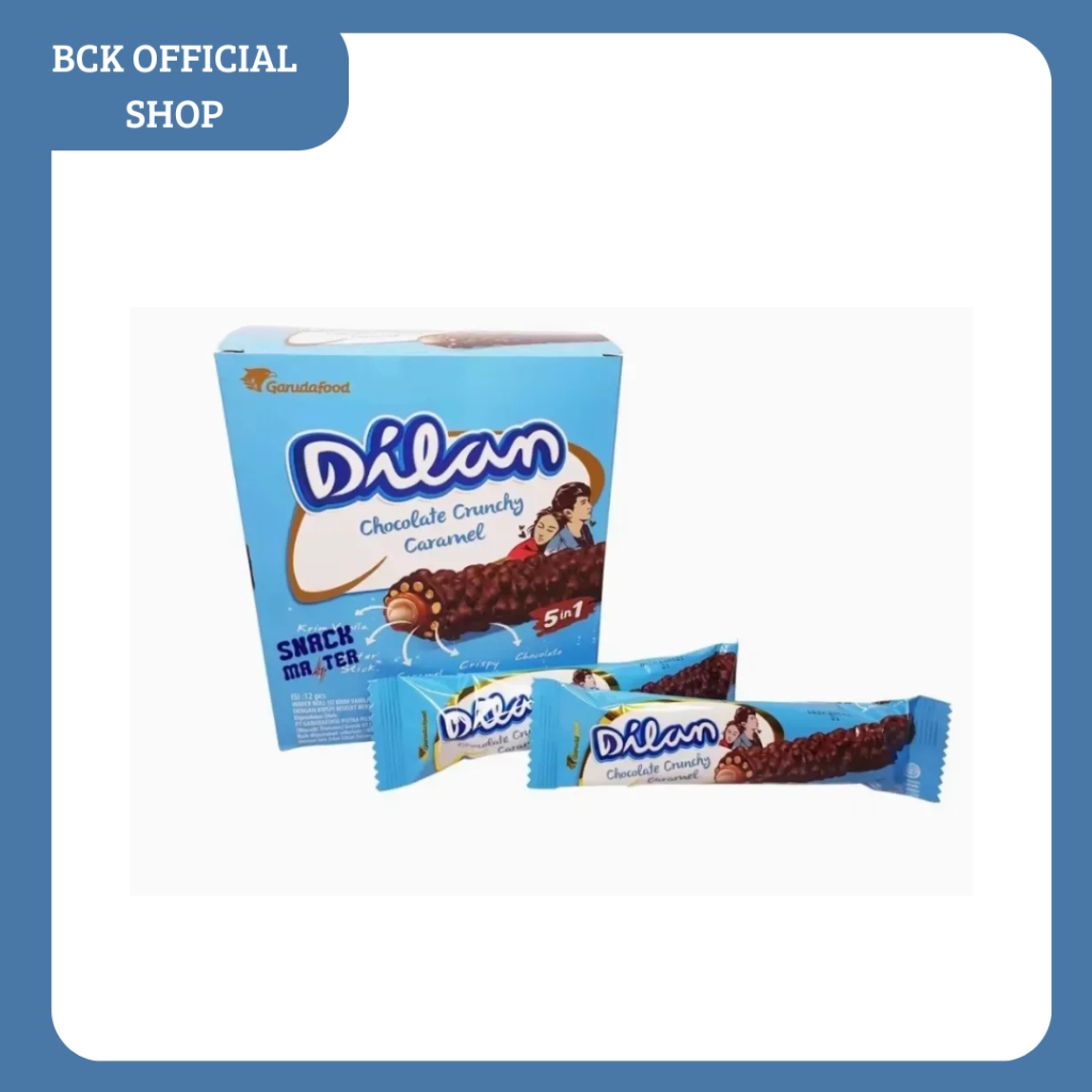 Dilan Crunchy Choco Caramel 12*24gr (BOX) | Shopee Malaysia