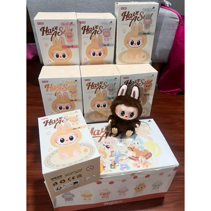 [READY] - Labubu V2 HAVE A SEAT POPMART | Shopee Malaysia