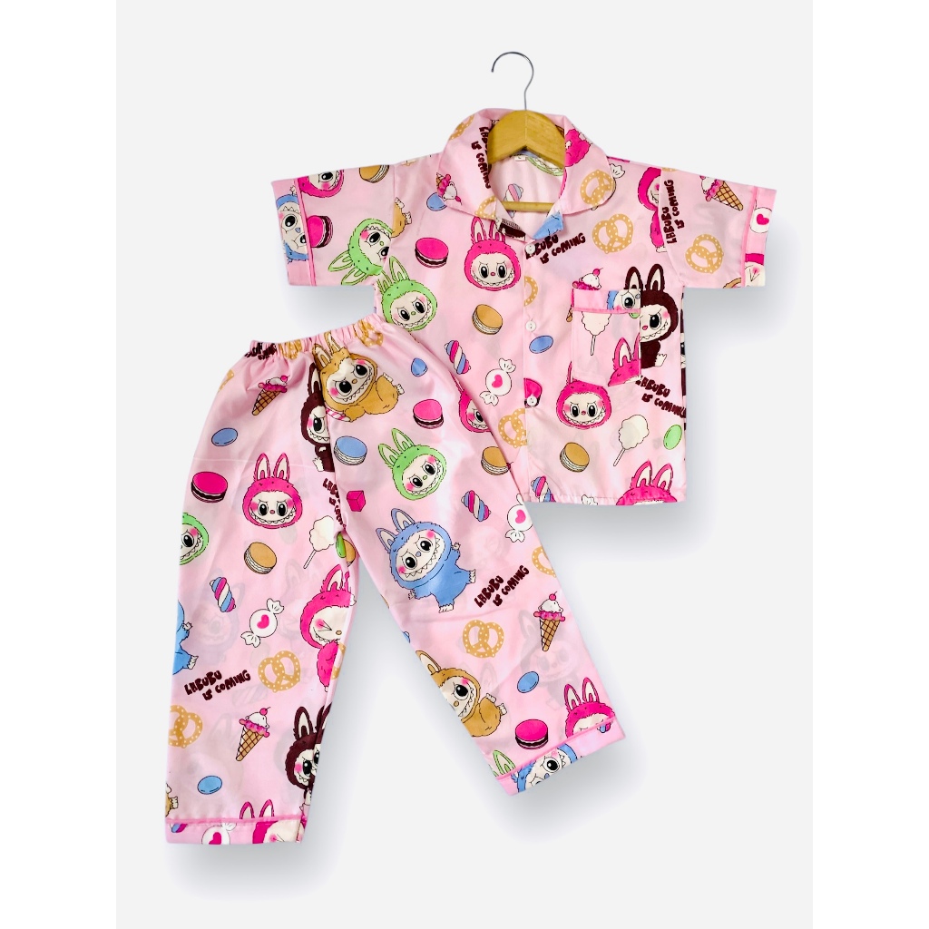 Labubu Lotso and Kuromi Character Children's Pajamas for ages 1-12 ...