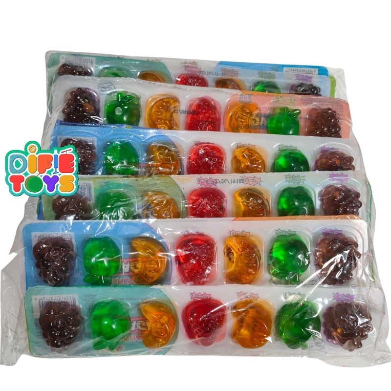 20 Jelly jelly fruit jelly in the form of a strong cup, 1 board ...