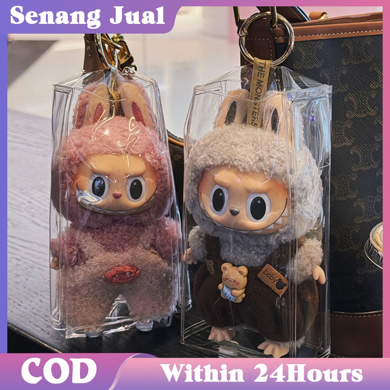 Popmart Labubu Macaron Pouch Pvc Labubu Pop Mart Bag Have A Seat ...