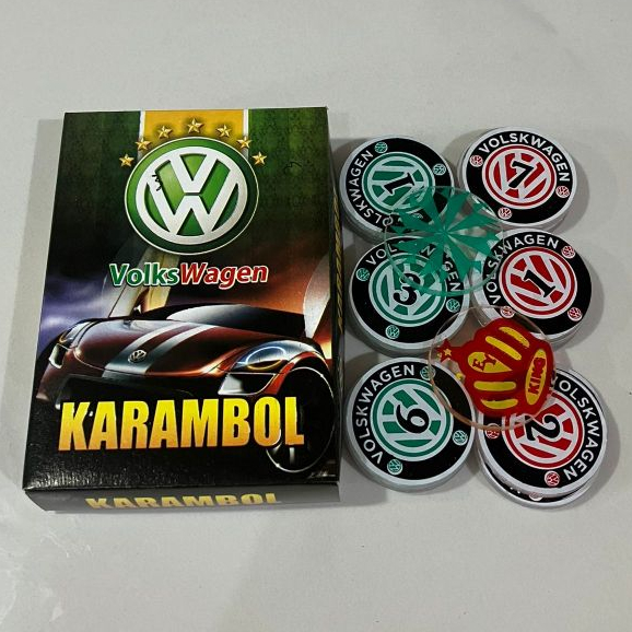 3mm Thick Carom Seeds with VW VolksWagen Motif Random/ | Original ...