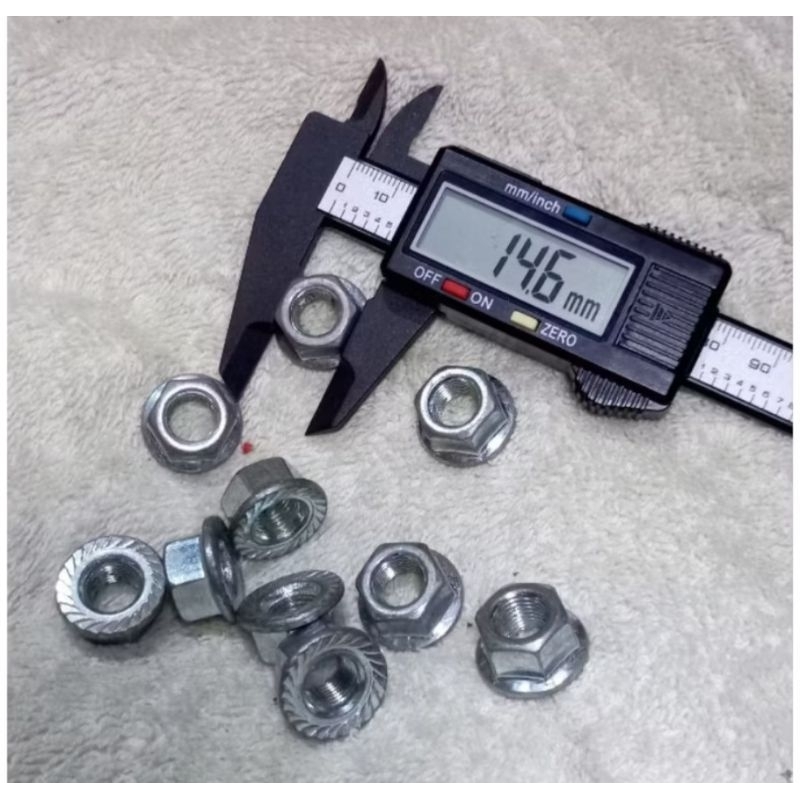 Center axle bicycle nut size 15mm | Shopee Malaysia