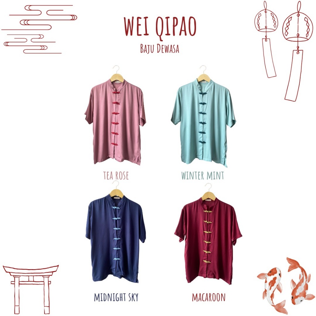 La LA LAND WEI QIPAO MEN | Men's CNY clothes | Men's Chinese New Year ...