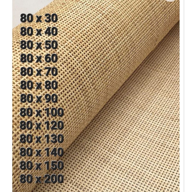 Rattan SQUARE rattan sheet with box motif | Shopee Malaysia