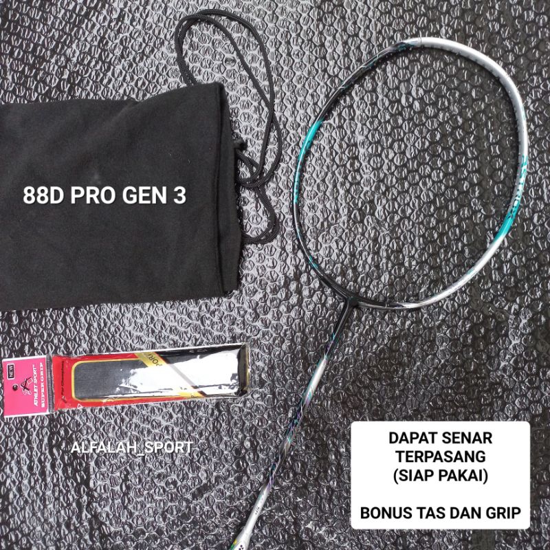 Badminton RACKET 88S PR0 GEN 3 88D PR0 GEN3 - GO READY TO USE | Shopee ...