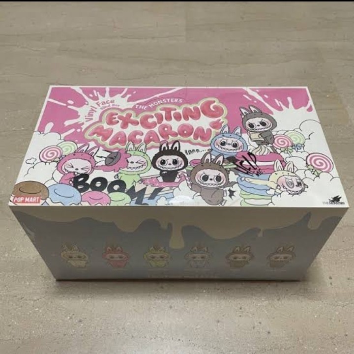 Labubu V1 Exciting Macaron Original Popmart | Shopee Malaysia