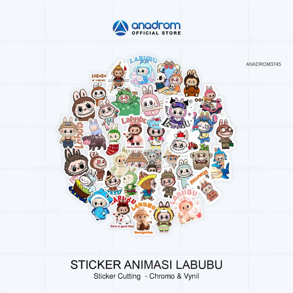 Labubu Animation Sticker Pack | Labubu Character Sticker | Labubu ...