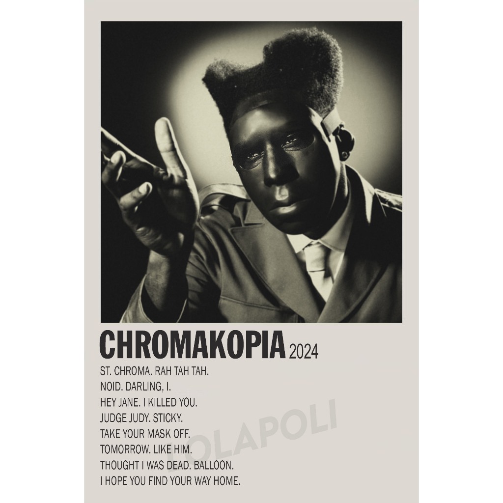 Chromacopia Album Cover Poster - Tyler, The Creator | Shopee Malaysia
