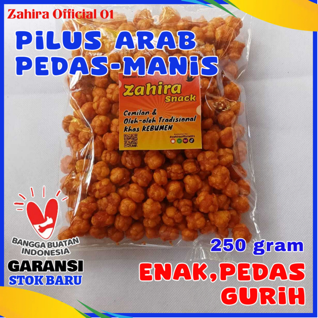Arabic Pilus Snack Sweet Spicy Snack 250gram | Shopee Malaysia