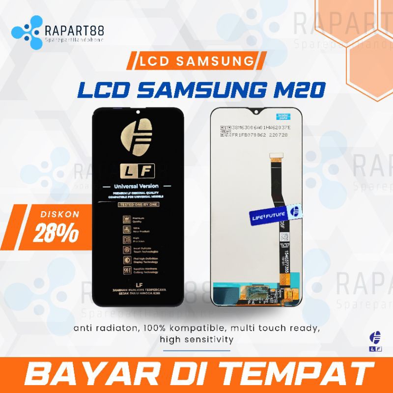 Original Samsung M20 LCD Fullset Touchscreen Life Future best quality ...