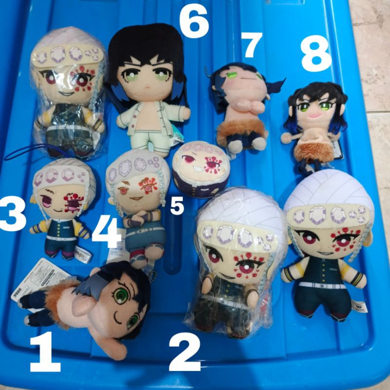 Original japan plush uzui tengen inosuke demon slayer | Shopee Malaysia