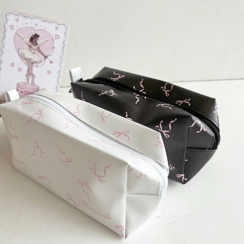Mocorie - Caelestia Pouch / Makeup Coquette Pouch / Ribbon Pouch ...