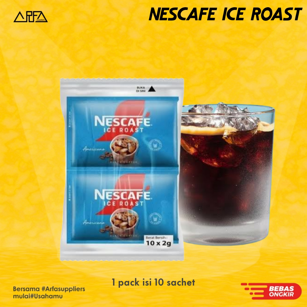 Nescafe Ice Roast Americano 2 gr x 10 (1 plan) | Shopee Malaysia
