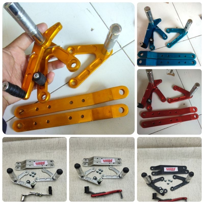 Universal Underbone Footstep Underbone for all motorbikes. Set with ...