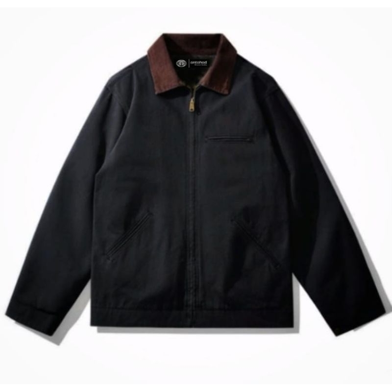 ONTOHOD Men's Detroit Canvas Jacket Detroit Work Jacket | Shopee Malaysia