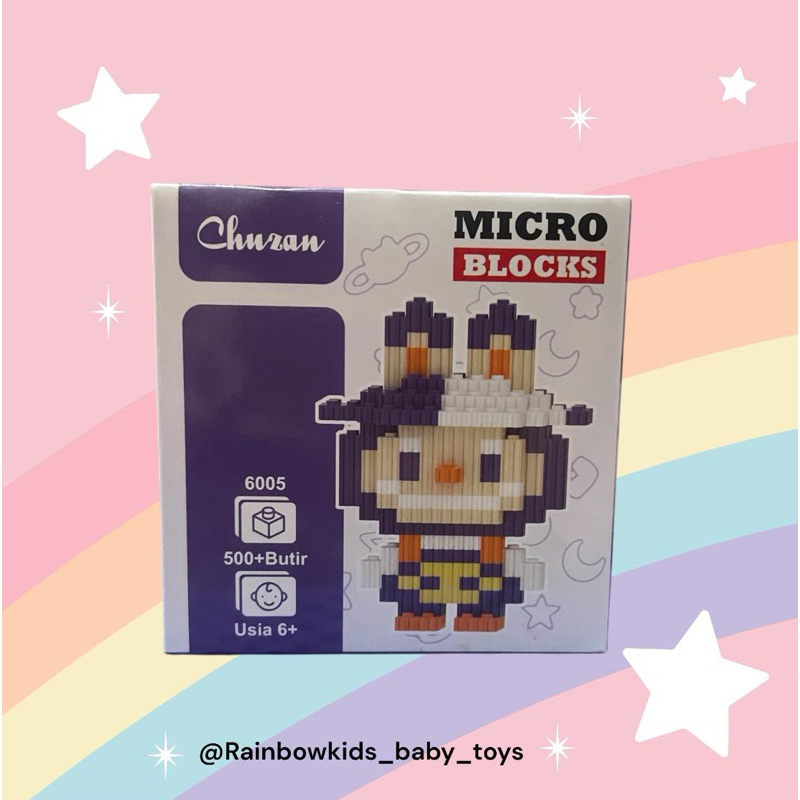 (JUMBO) Labubu Micro block Popular Character Children's lego ...