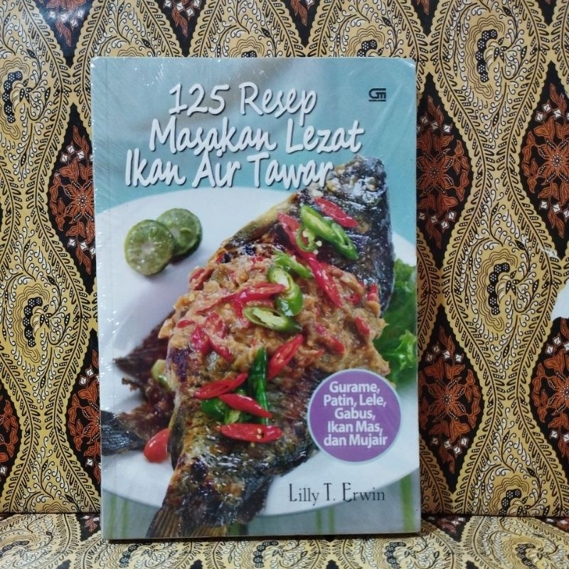 Original Book 125 Delicious Freshwater Fish Recipes | Shopee Malaysia