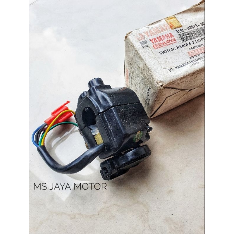 ORIGINAL YAMAHA 125Z Y125Z 125ZR LEFT HANDLE SWITCH HOLDER | Shopee ...
