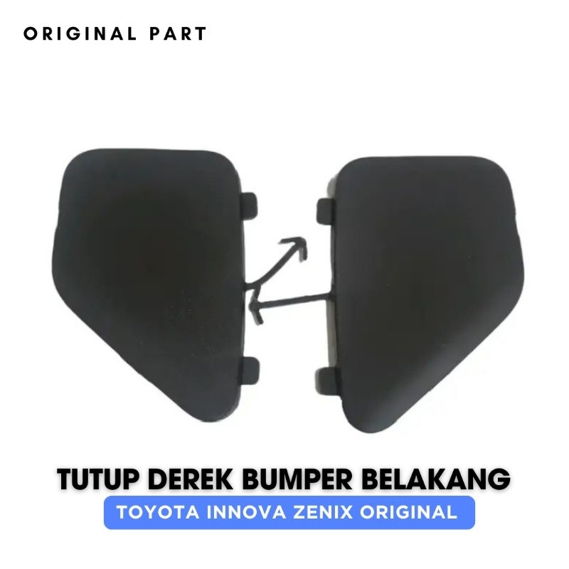 Original Innova Zenix Rear Bumper Tow Cover | Shopee Malaysia