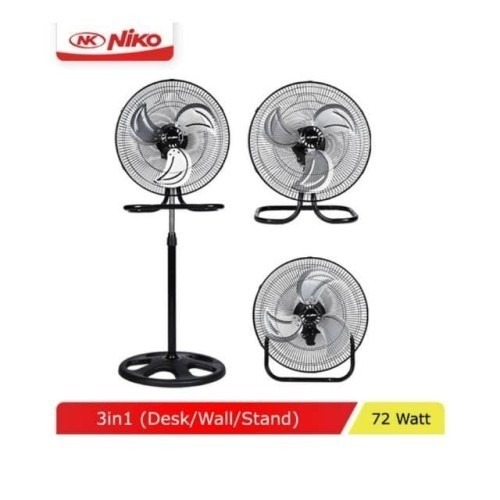 Niko 3 in 1 NIK 1831 Electric Industrial Fan 18 inch Fan | Shopee Malaysia