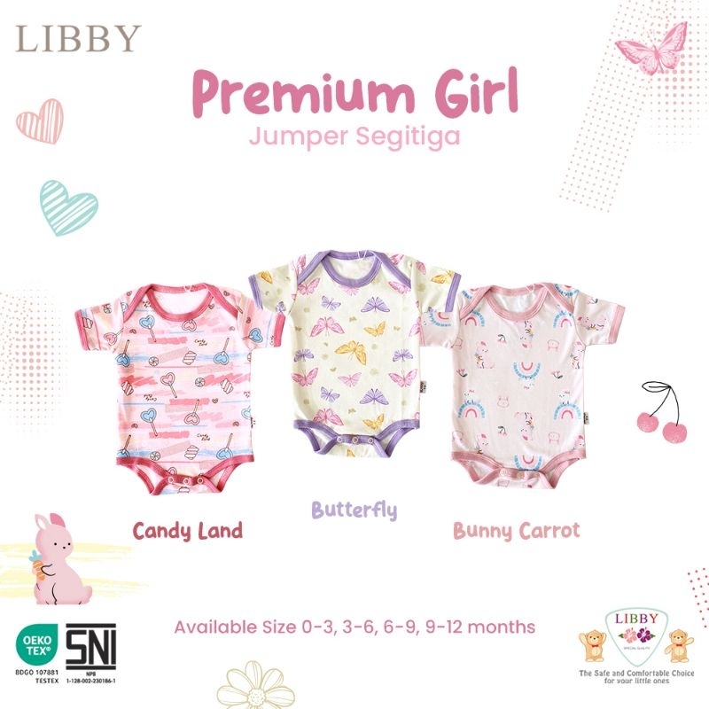 Libby Baby Sanrio | Premium Triangle Jumpsuit | Bodysuit | Jumper ...