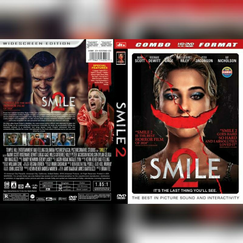 Dvd Smile 2 2024(Naomi Scott) | Shopee Malaysia