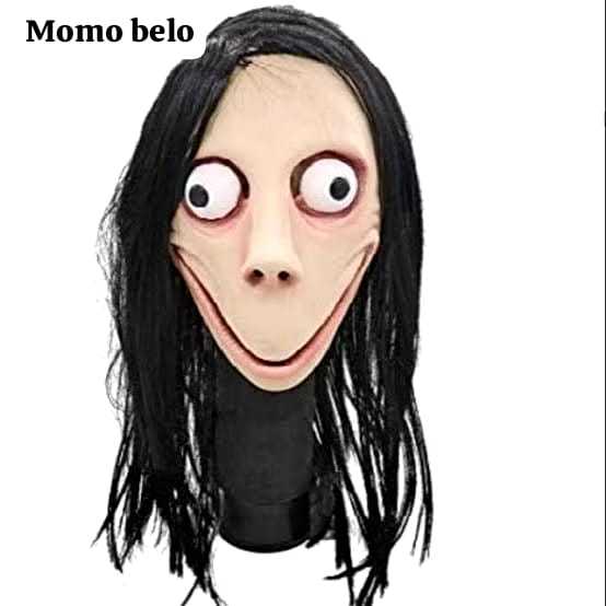 Horror Mask ghost Mask Cosplay Mask Halloween Mask Momo Ghost Mask ...