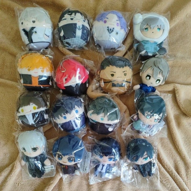 Blue Lock Sanrio Chibigurumi Fuwakororin Nagi Sae Chigiri Rin Isagi ...