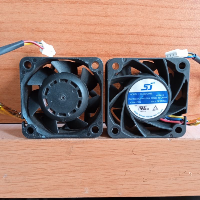 High Speed Fan 12V 0.78A 4x4 cm Thickness 2cm | Shopee Malaysia