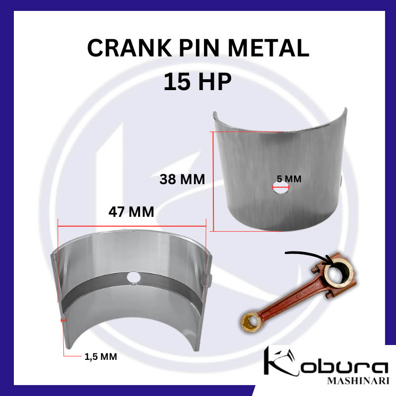 Crank Pin Metal 15 HP Metal Road Metal Handlebar Air Compressor Air ...