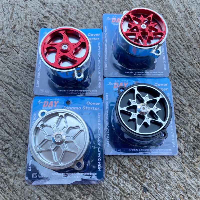 Starter dynamo cover cnc spinner model pnp cb gl mp Tiger cover Honda ...