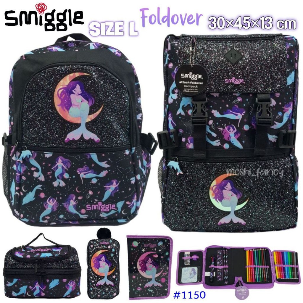 Smiggle Mermaid Backpack / Smiggle Limit Mermaid School Bag / Girls ...
