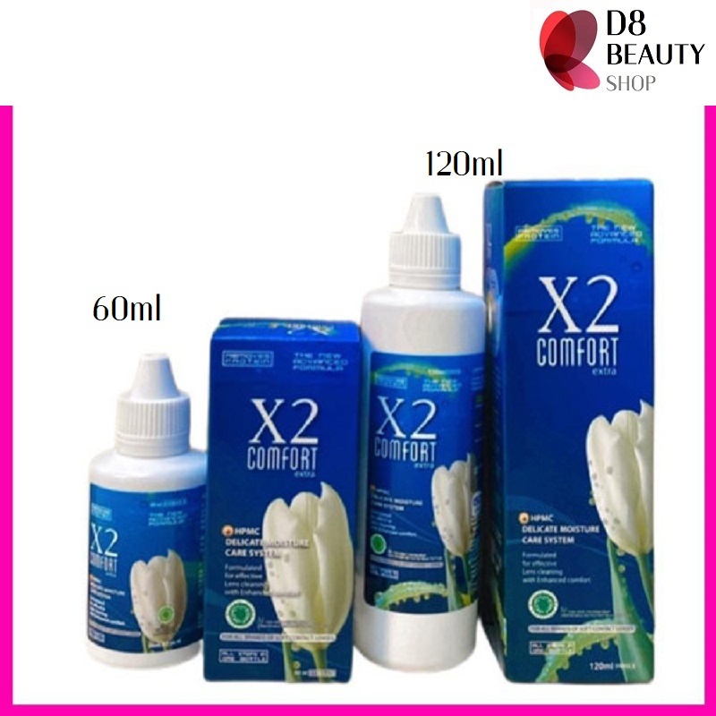 D8 X2 Comfort Extra | Softlens Series Liquid Water 60ml 120ml | Shopee ...