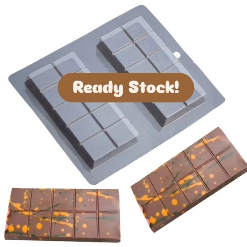 Viral Dubai Chocolate Mold | Square Chocolate Mold | Food Grade Mica ...