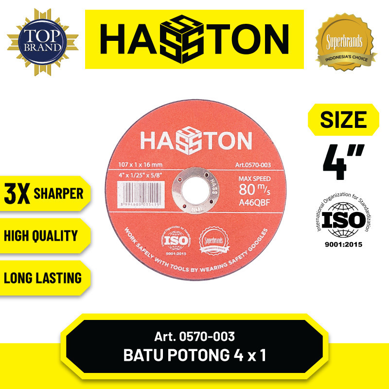 MATA Hasston Cutting Stone 4" / Cutting Grinding Wheel / Cutting Wheel ...