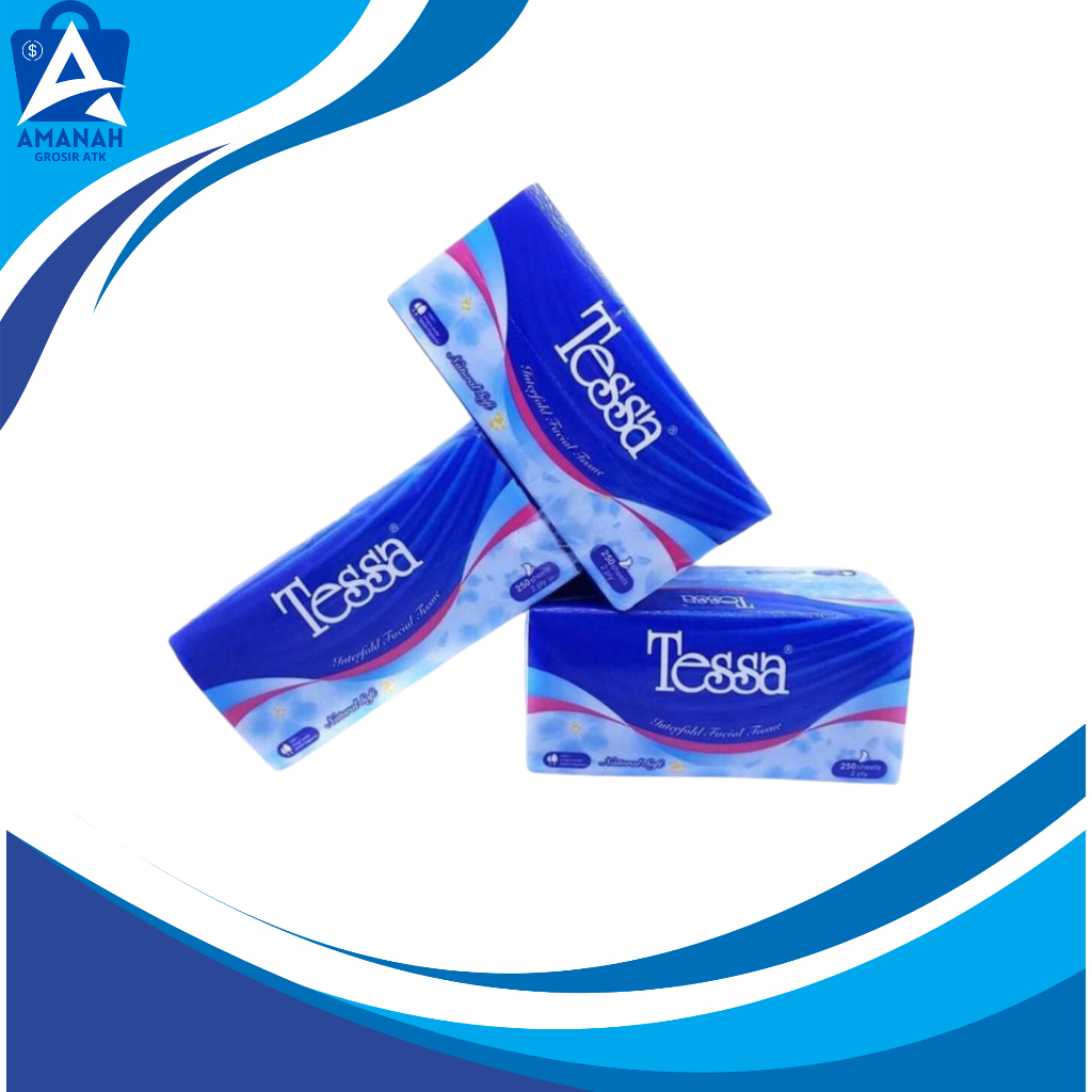 Tessa TISSUE/ TESSA TISSUE/ 250 sheets 2 ply/ 4 pack | Shopee Malaysia