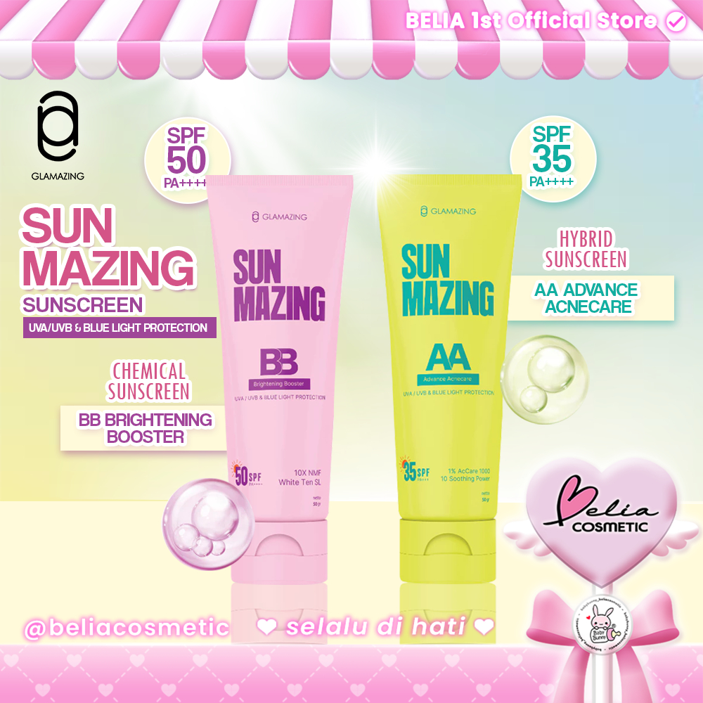 Belia GLAMAZING Sunmazing Brightening Booster | Sunmazing Advanced ...