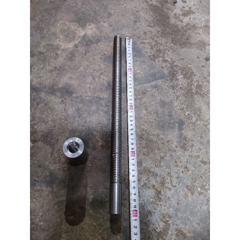 Stainless steel thread axle 20mm x 40cm | Shopee Malaysia