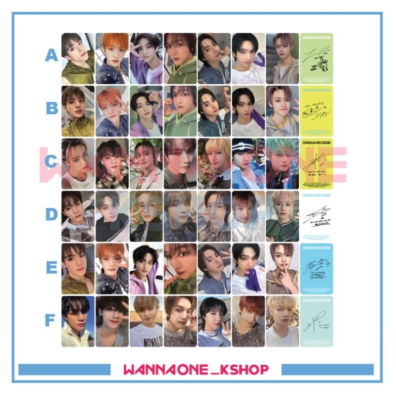 Nct DREAM photocard DREAM SCAPE dreamscape album | Shopee Malaysia