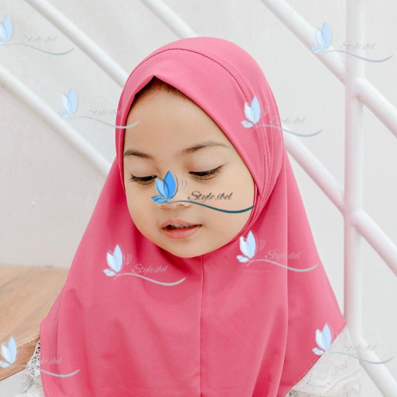 Malay Chin Hijab for Children 0-4 years old / Hijab for Children Chin ...