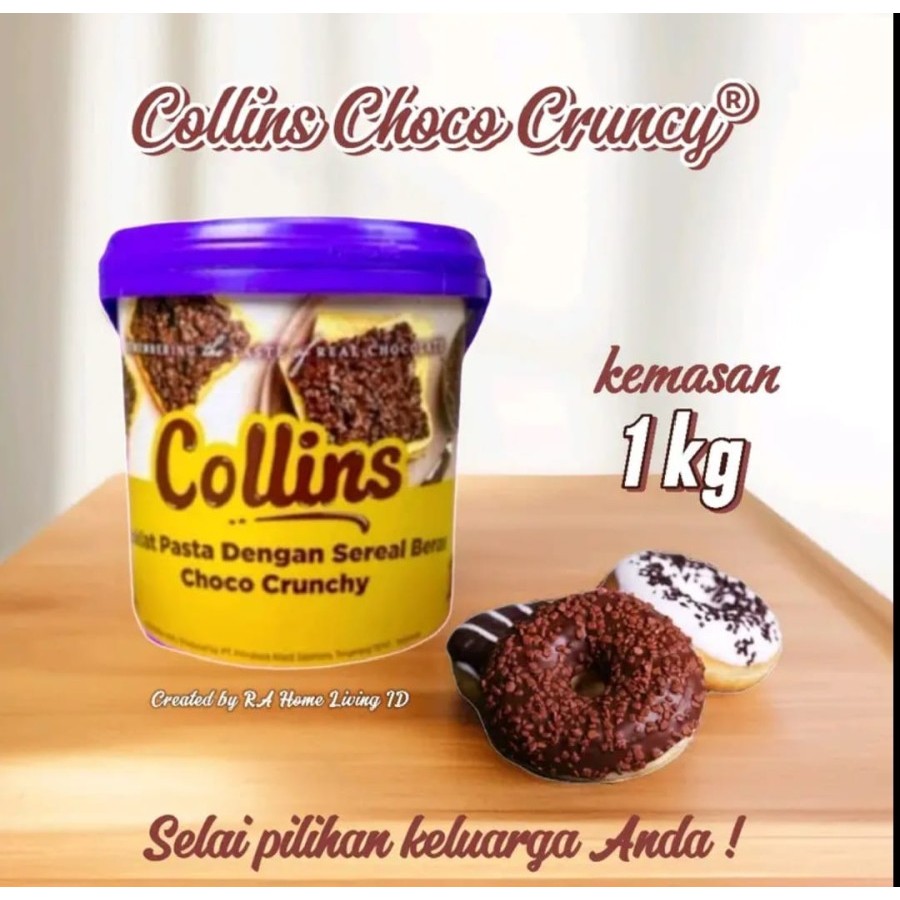 Collins Choco crunchy 1kg / Selei collins crunchy chocolate 1kg NEW ...