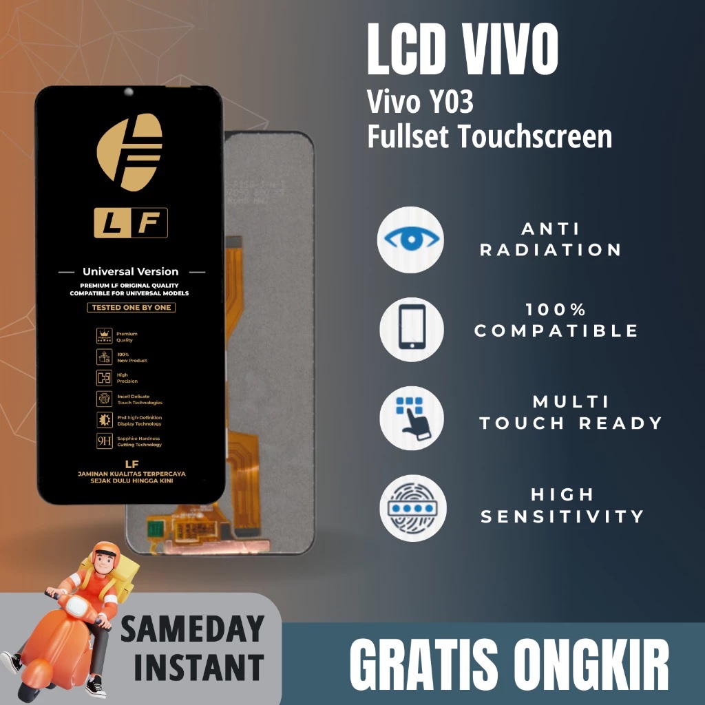 Vivo Y03 LCD Fullset Touchscreen | Shopee Malaysia