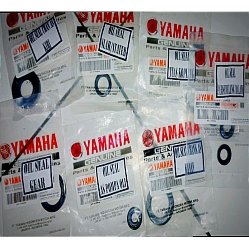 Original Sill Fullset Yamaha DT100 application DT125 Seal Krulas right ...